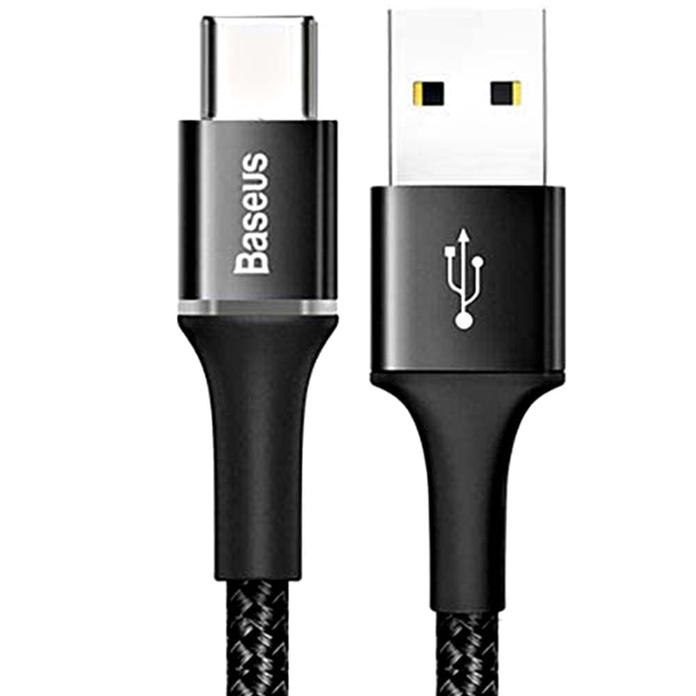 Cable BASEUS Tipo C A Usb Halo Data 3A 1m - Promart