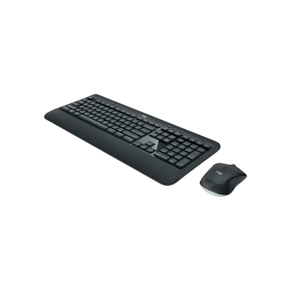 Teclado Logitech Advanced+Mouse Mk540 Wireless Usb Sp Black - Promart