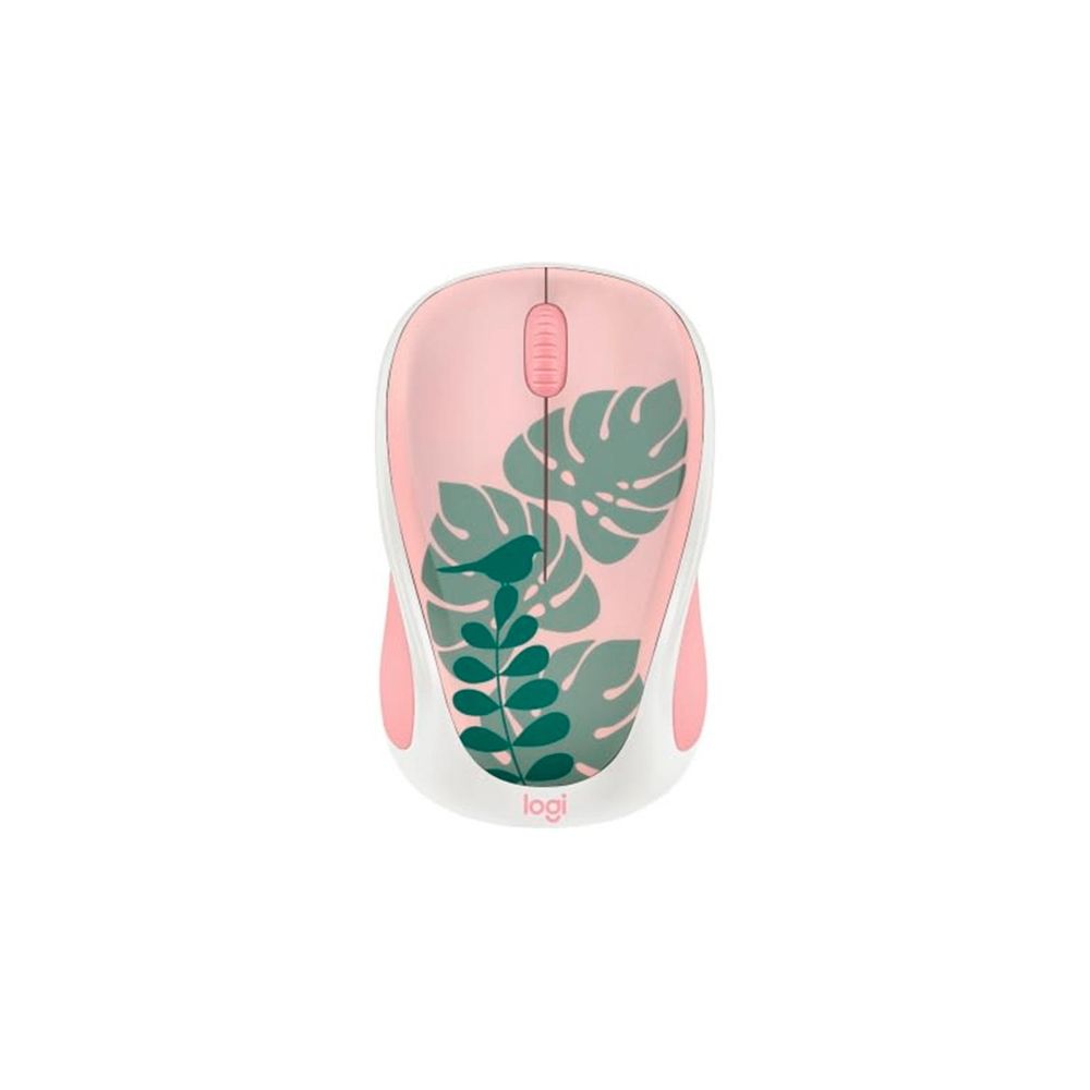 Mouse Logitech M317C Wireless Pink Tropical - Promart