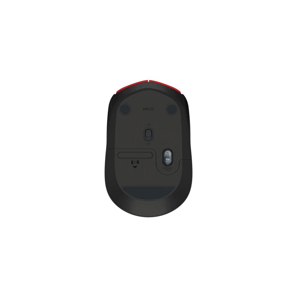 Mouse Logitech M170 Wireless Red - Promart