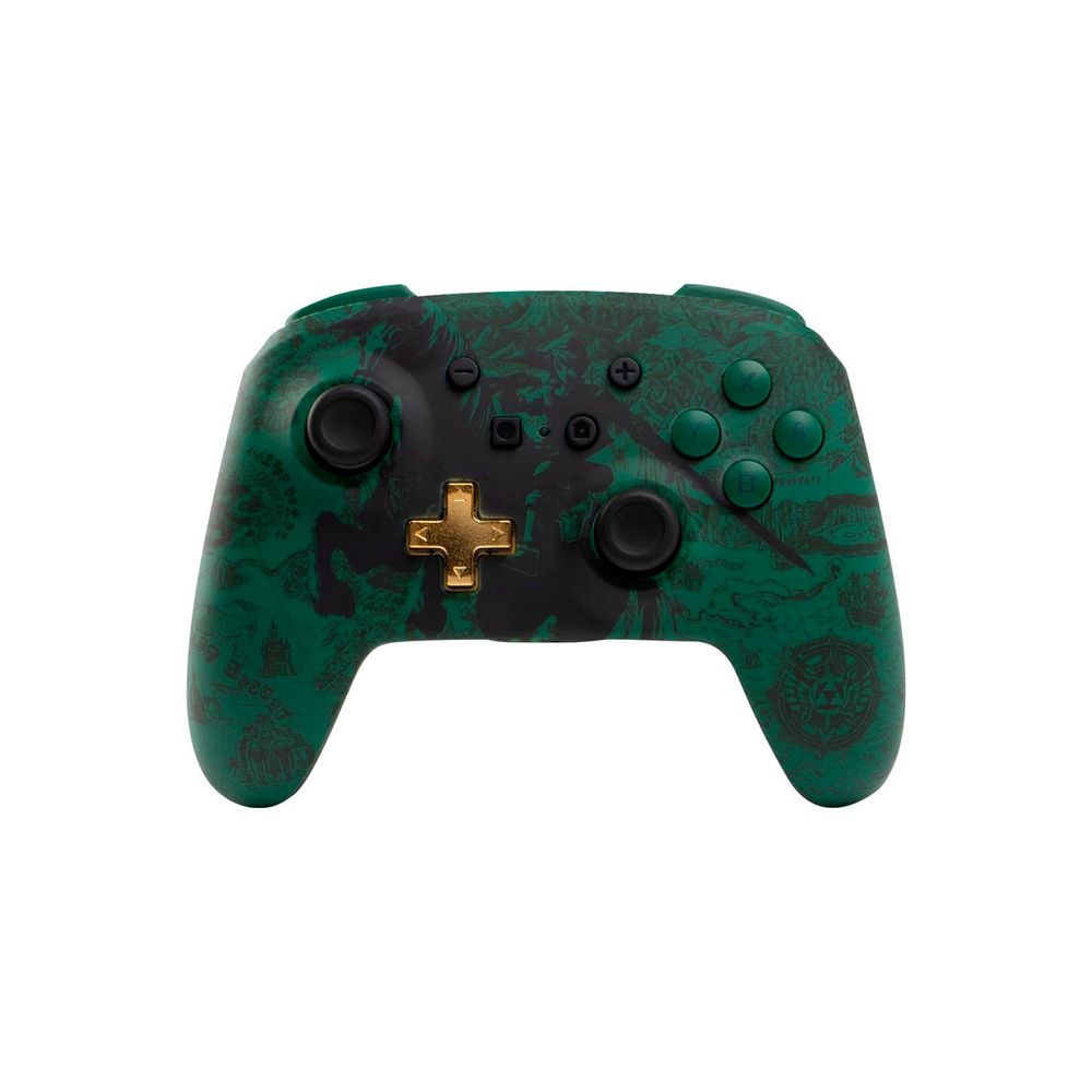 Powera Enhanced Wireless Controller Zelda Link Silhouette Nintendo ...
