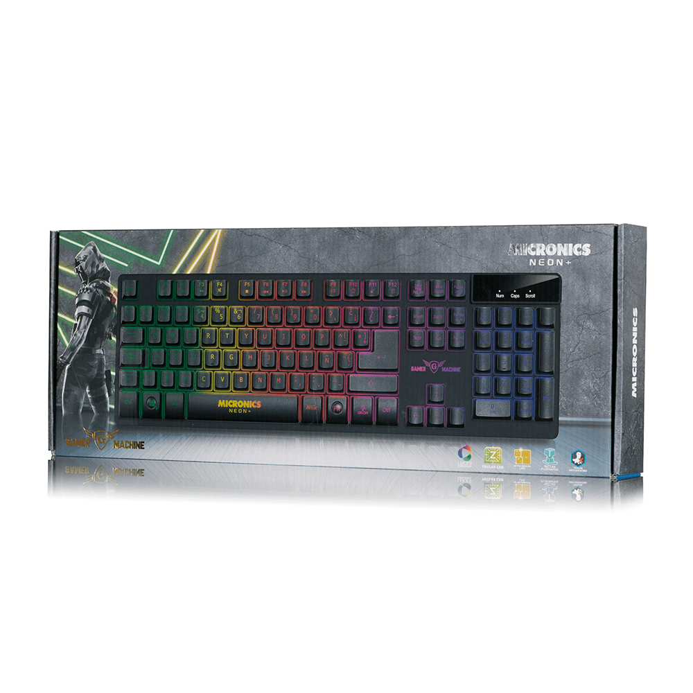 Teclado Micronics Mic K709+ Neon + - Promart