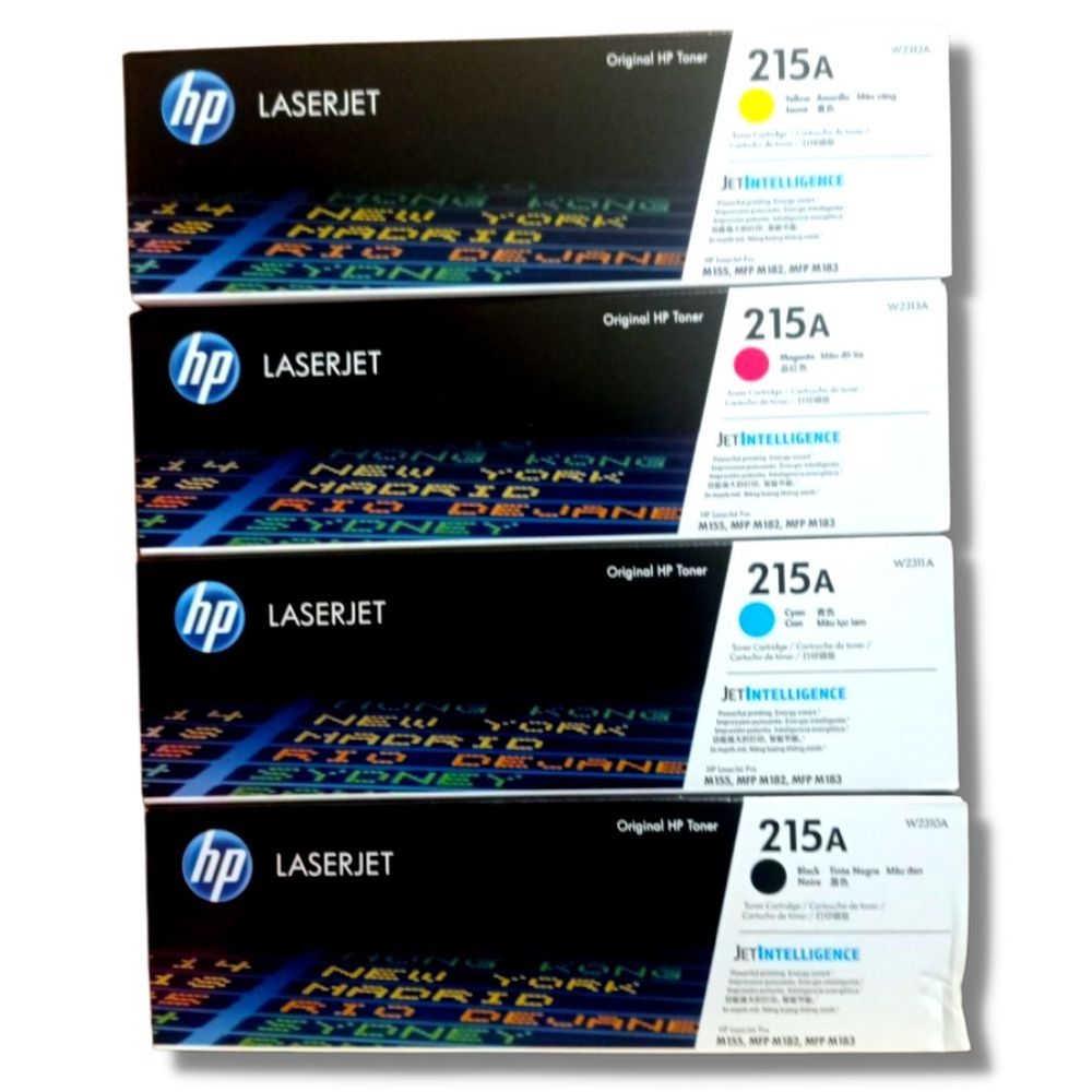 Kit Toner HP 215A Cyan Magenta Amarillo Negro - Promart