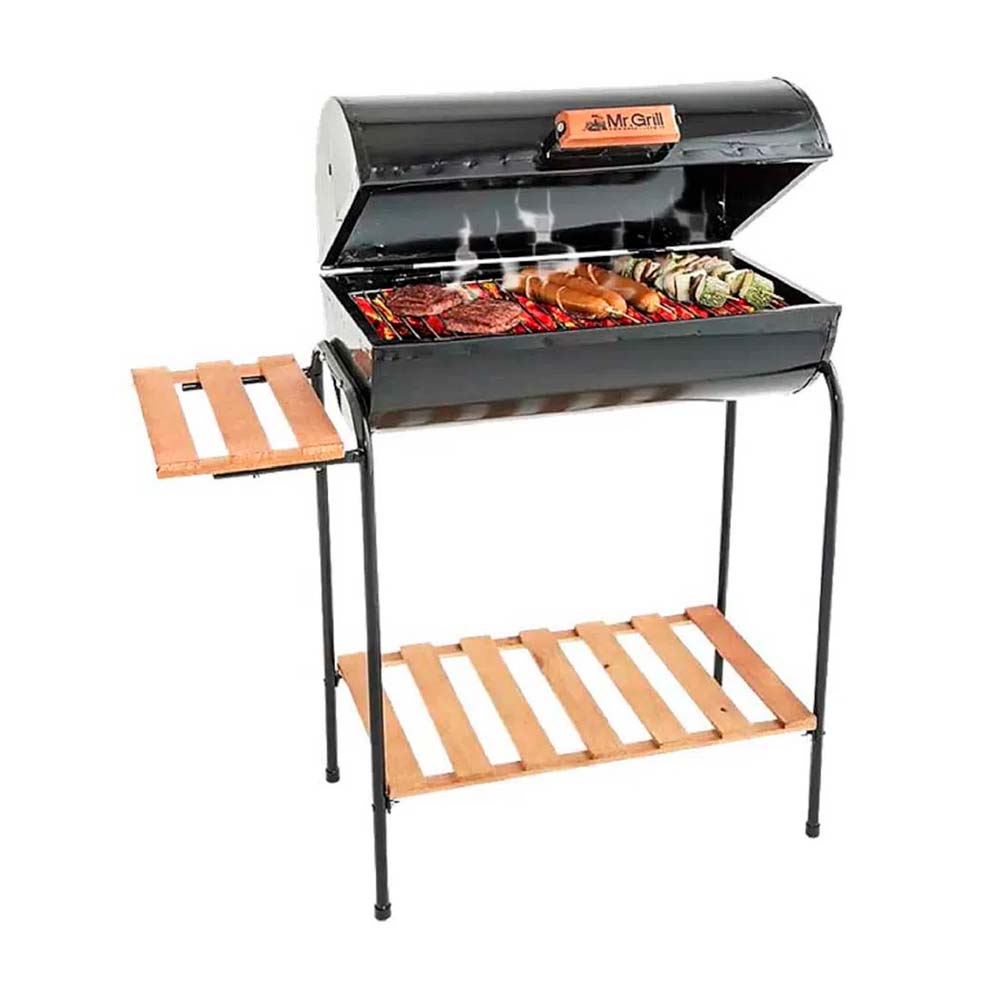 Parrilla Cilíndrica con Tapa MR GRILL - Promart