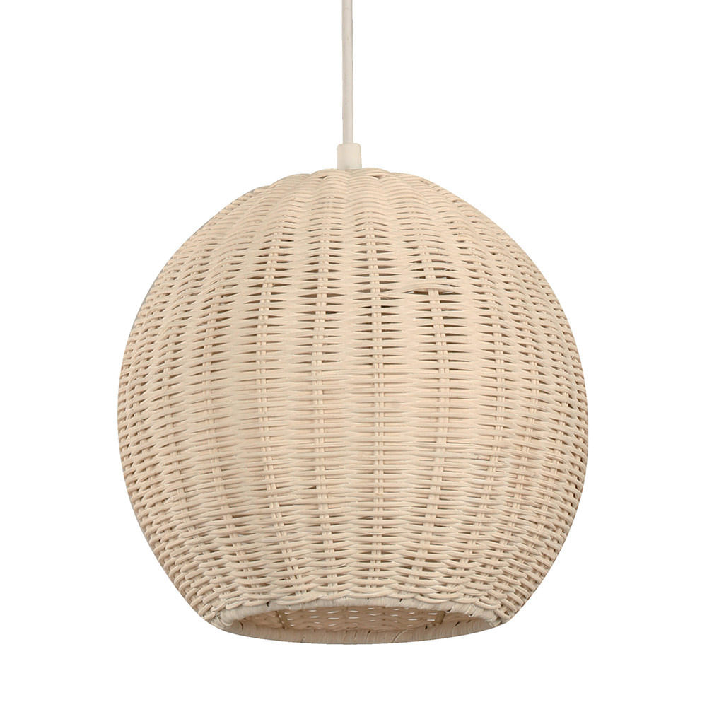 Lámpara Colgante 1 luz E27 40w Blanco Ikelite - Moderna - Promart