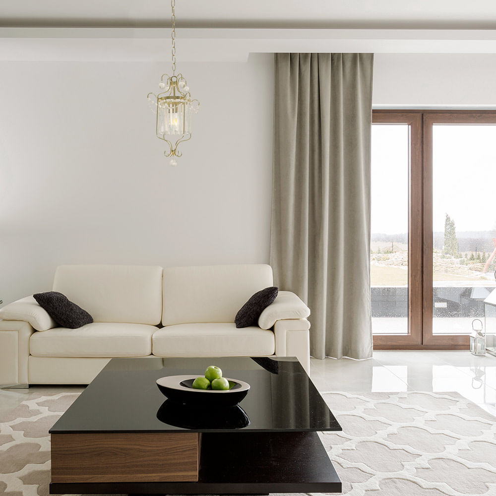 Lámpara Colgante 1 luz E27 60w Bronce Ikelite - Moderna - Promart