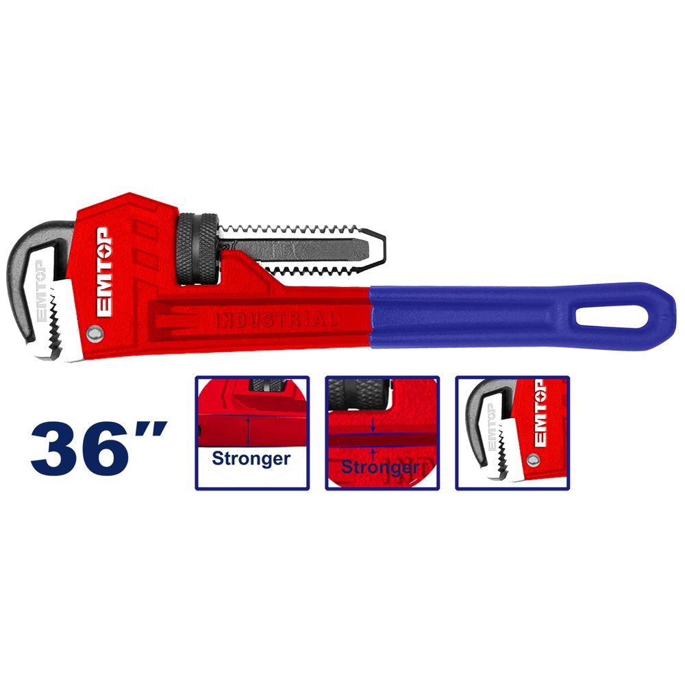 Llave Stilson Emtop EPWH3601 de 36 Pulgada - Promart