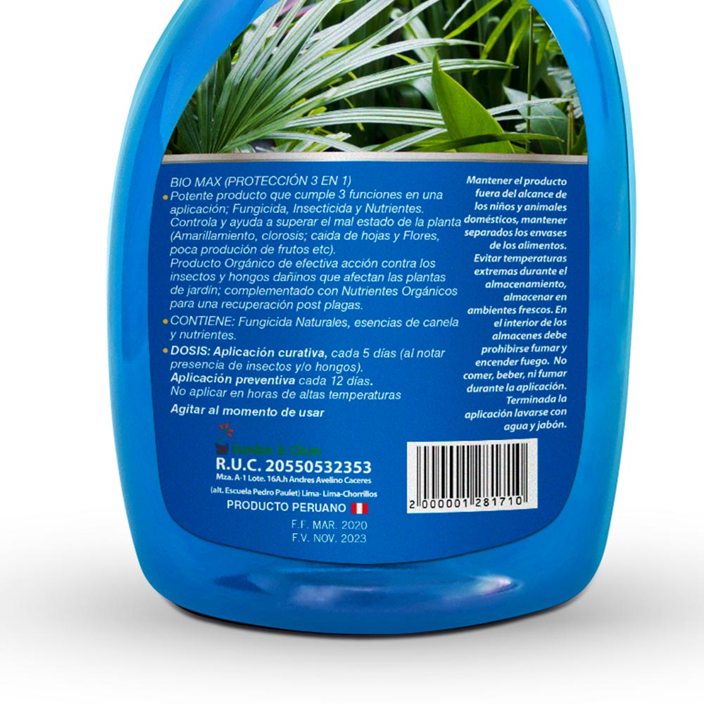 Insecticida ecológico 500ml Garden Clean | Promart.pe - Promart