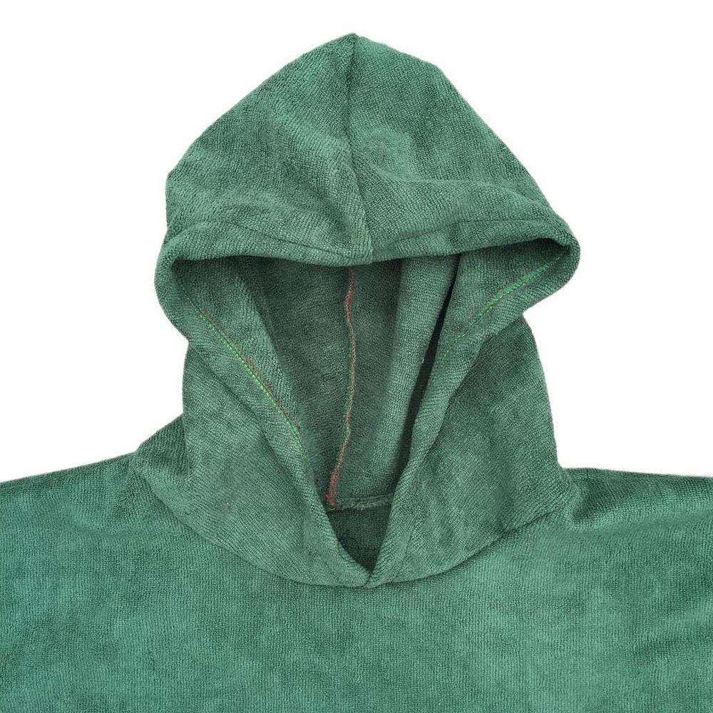 Toalla Cordano Poncho Adulto Verde Botella Talla L Unisex - Promart