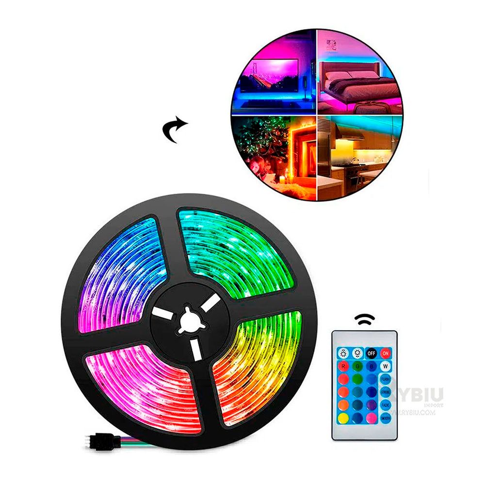 Banda LED Multifucional 5 Metros para Salon de Evento - Promart