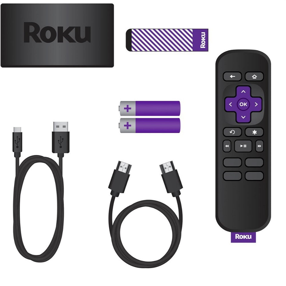 Roku Express HD Streaming Player Modelo 3960X Doble Banda WiFi - Promart