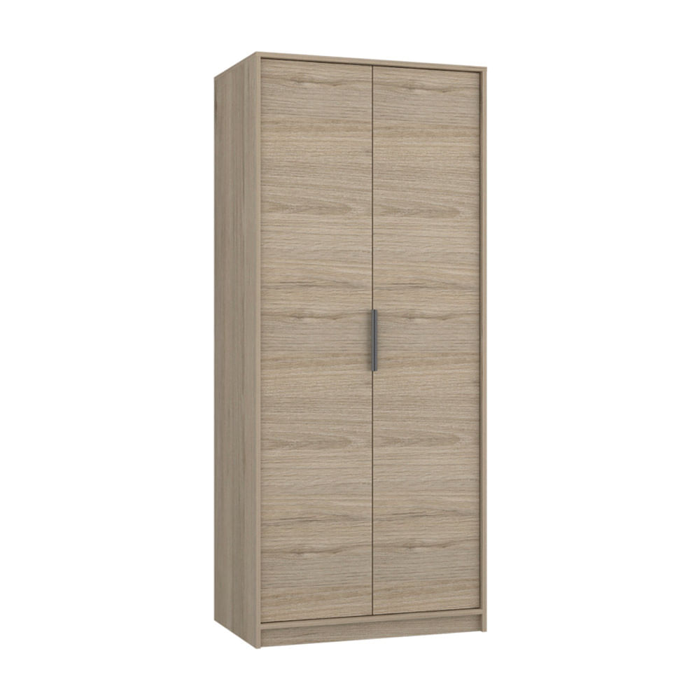 Ropero Kaia 2 Puertas 2 Repisas Melamina Blanco/Rovere - Promart