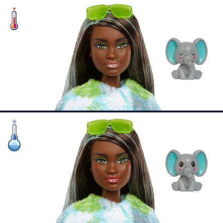 Muñeca Barbie Animales De La Selva Elefante - Promart
