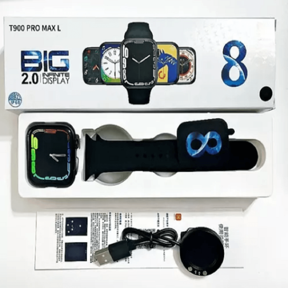 Smart Watch T900 Pro Max L Serie 8 Reloj Inteligente Tactil - Promart