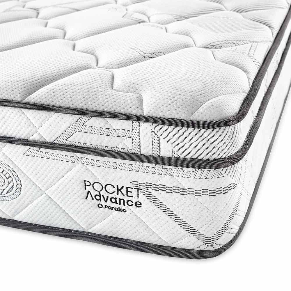 Colchón Paraíso Pocket Advance 2 Plazas - Promart