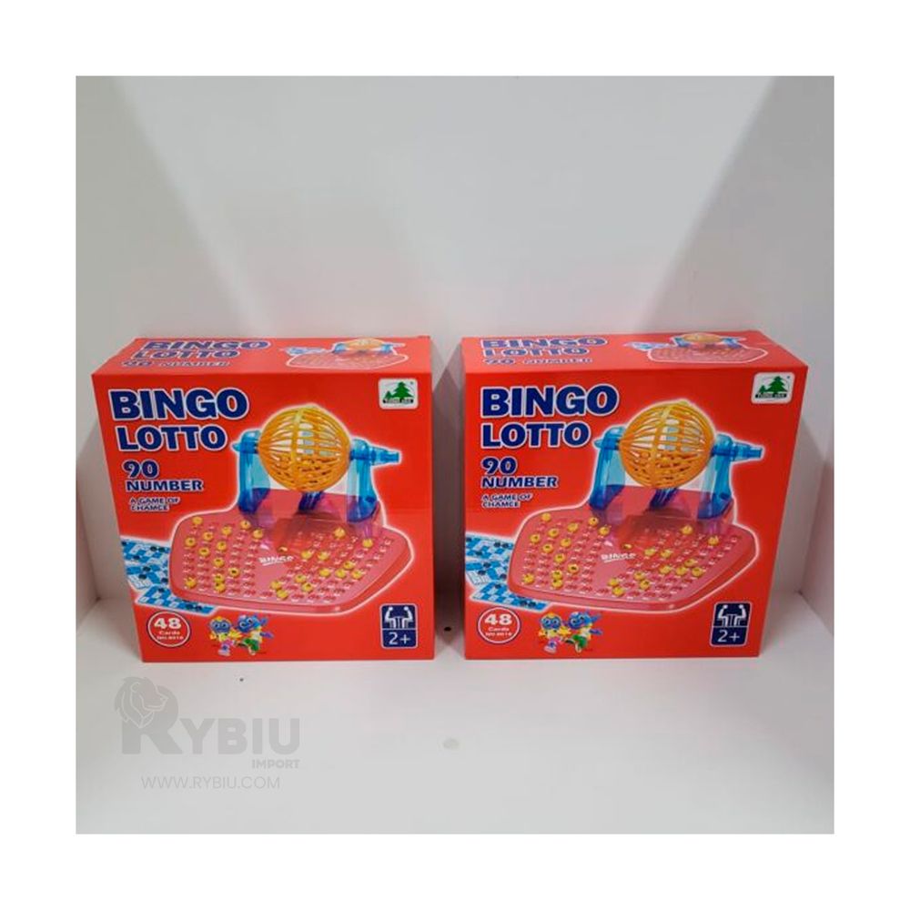 Super Juego de Bingo Rojo para la Familia - Promart