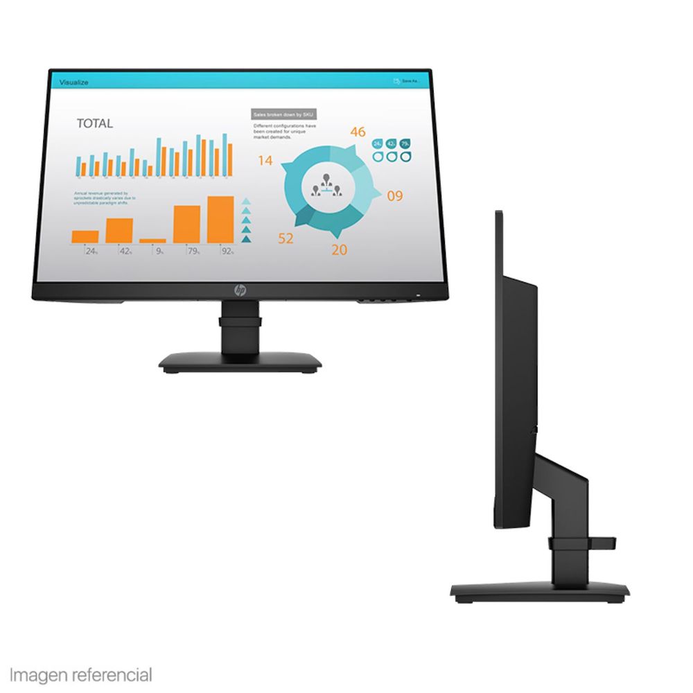 Monitor HP 23.8 P24 G4 1920X1080 | Promart.pe - Promart