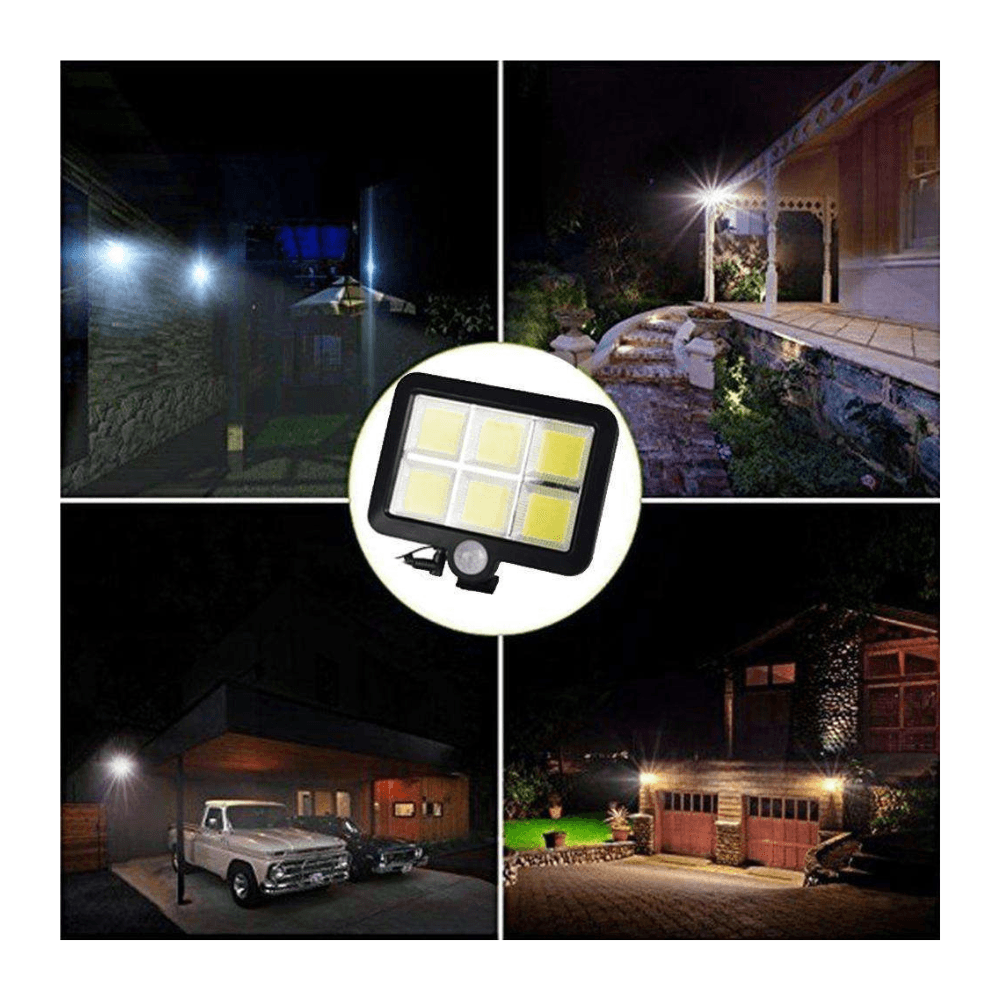 Reflector Recargable con Energía Solar Luz Blanca - Promart