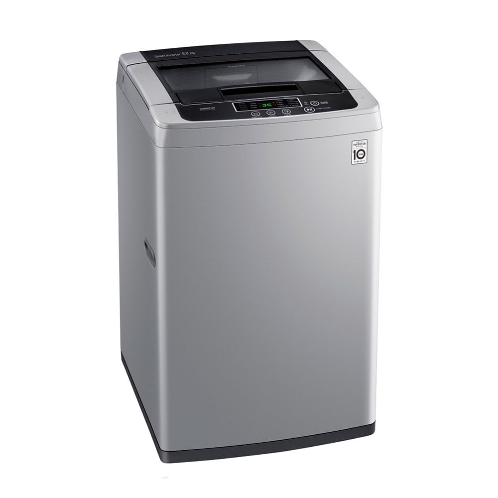 Lavadora LG WT9DPB Smart Motion Carga Superior 9kg Gris - Promart