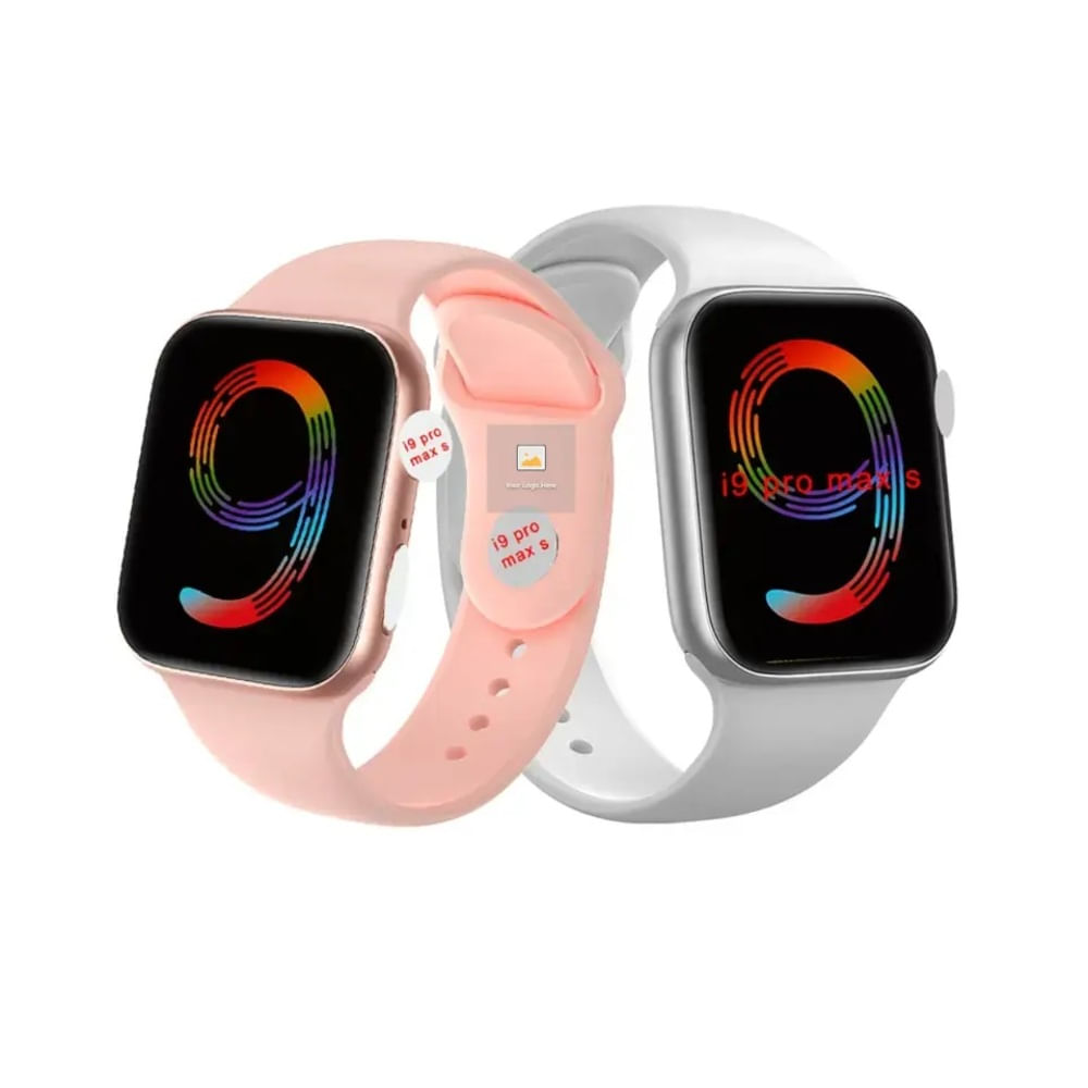 Smartwatch Bluetooth I9 Pro Max Serie 9 Rosado - Promart