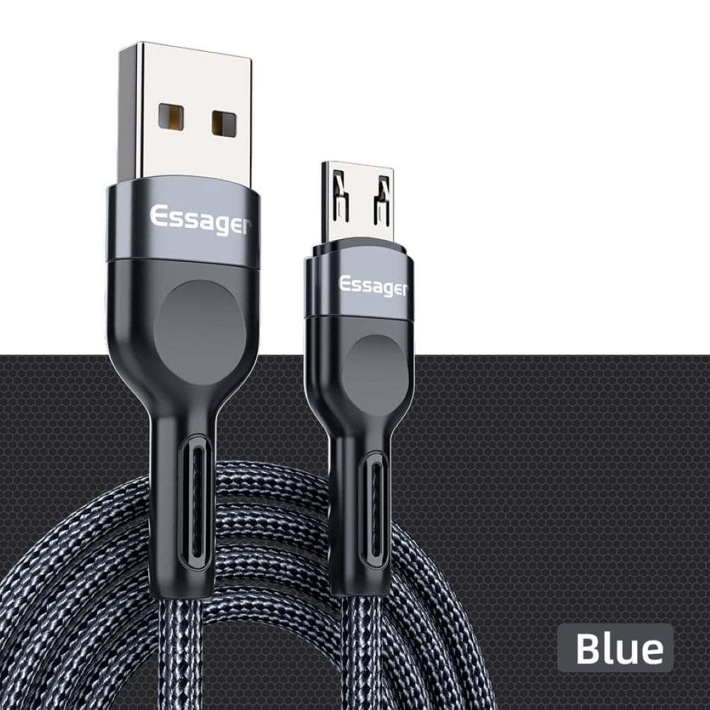 Cable Micro USB 3A 1metro ESSAGER - Promart