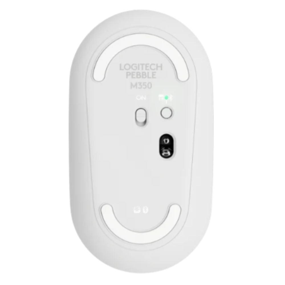Logitech Pebble M350 Mouse Silent Wireless/Bluetooth Rose - Promart