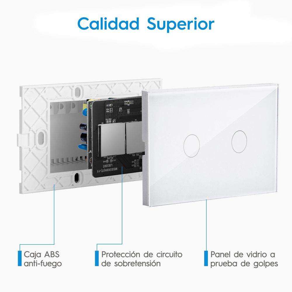Interruptor Inteligente Dohome Mss550nn Apple Homekit - Promart