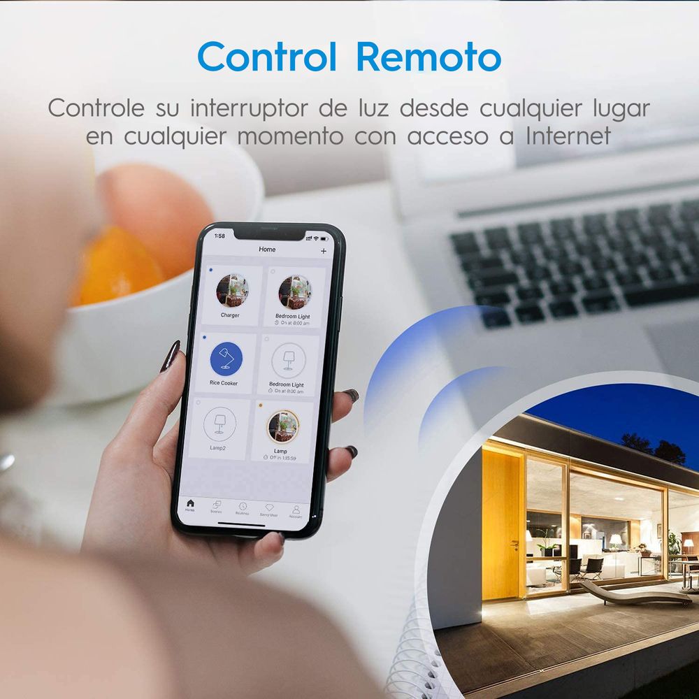 Interruptor Inteligente Dohome Mss550nn Apple Homekit - Promart