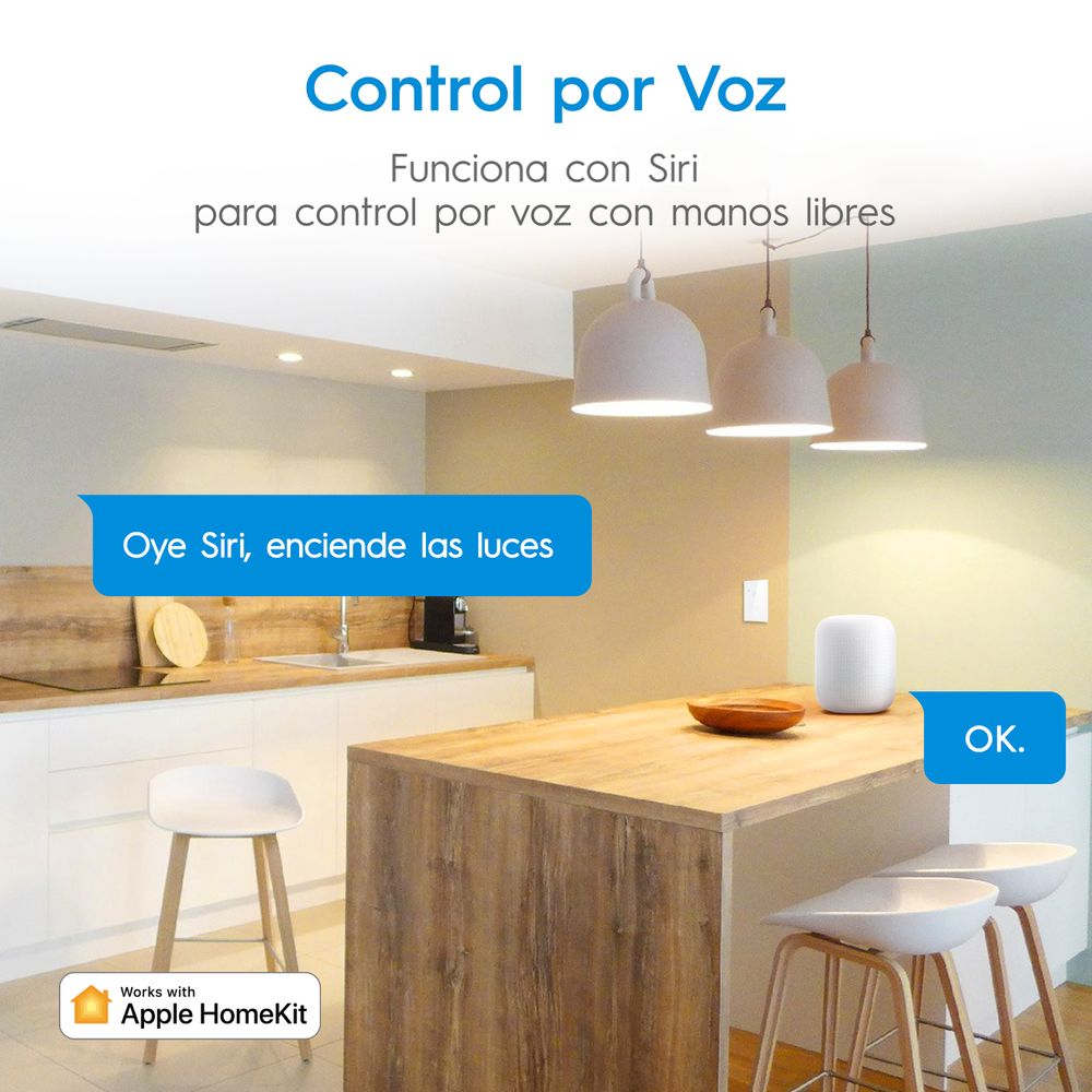 Interruptor Inteligente Dohome Mss550nn Apple Homekit - Promart