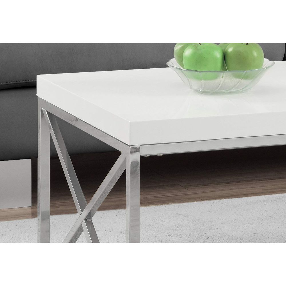 Mesa de Centro Decor Mesas Luki Quartz Cuarzo Blanco - Promart