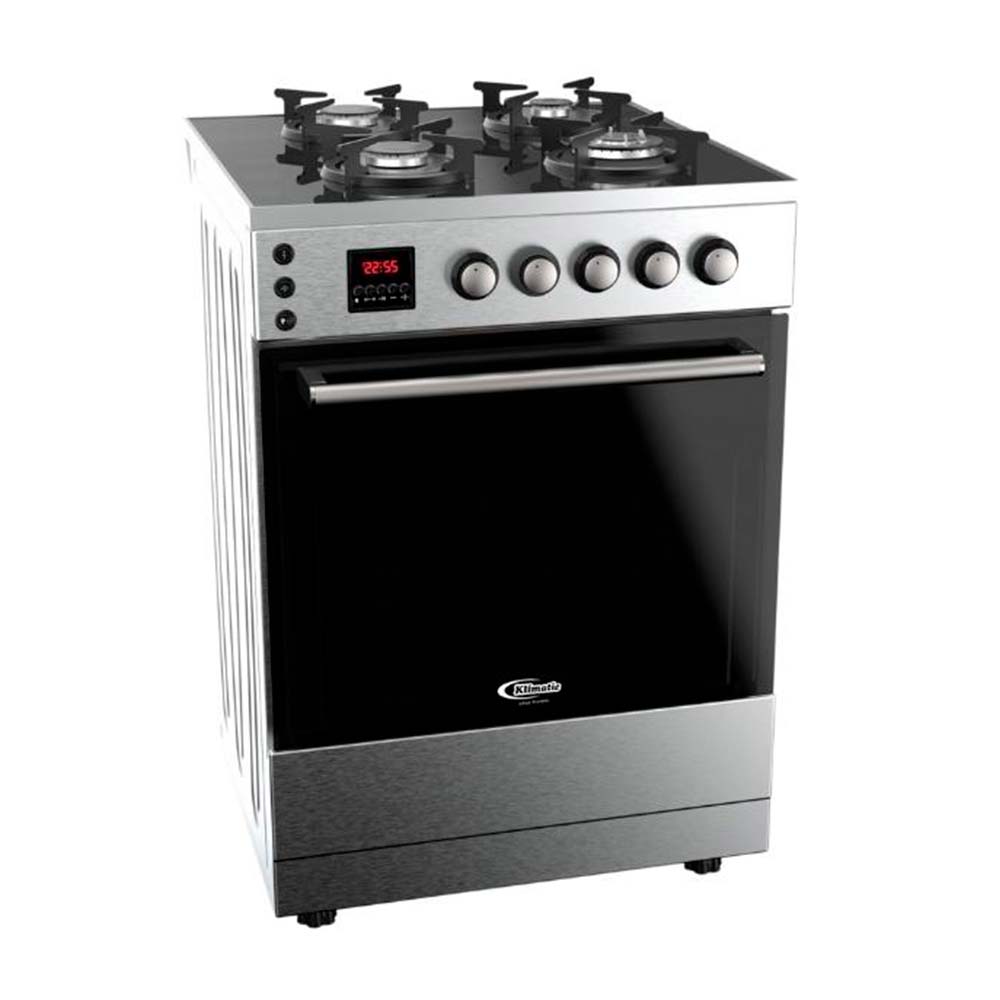 Cocina de Pie a Gas Klimatic Vita Pro 4 hornillas Gris - Promart