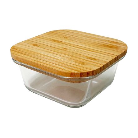 Taper Top Chef Cuadrado 310ml Orange - Promart