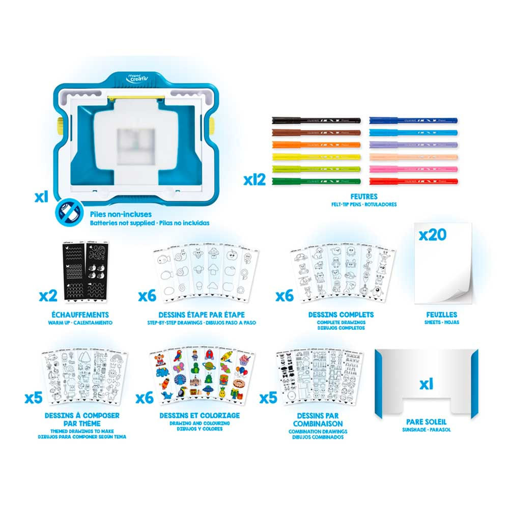 Lumi Board Maped Creativ Board Activities - Promart