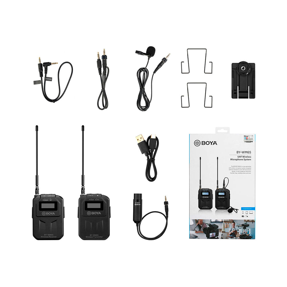 Microfono Boya Inalambrico BY-WM6S | Promart.pe - Promart