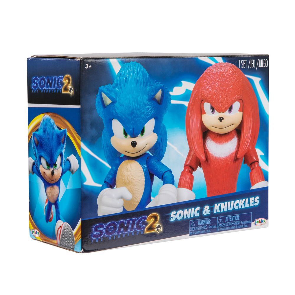 Figura Sonic Pack X2 Sonic Y Knuckles - Promart