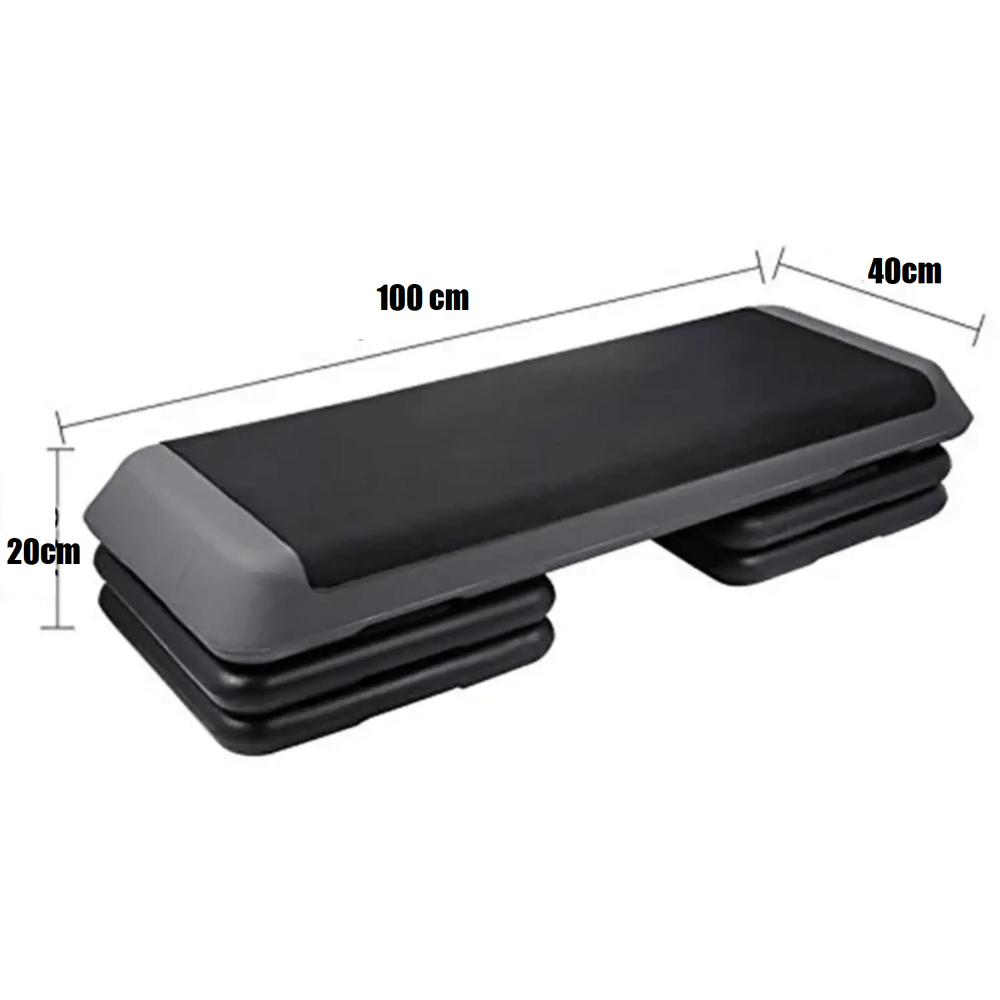 Step Para Aerobicos Profesional de 3 Niveles Antideslizante Gris ...