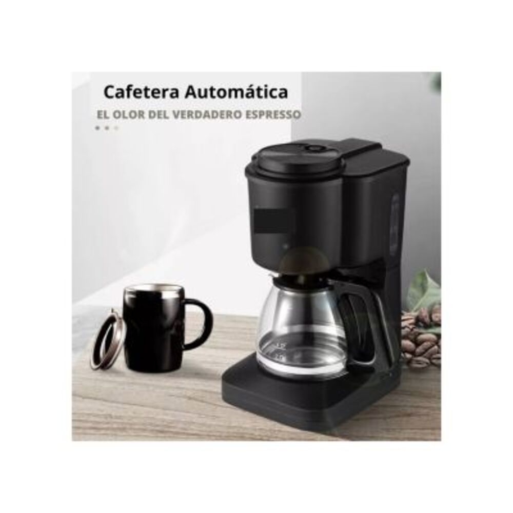 Cafetera Eléctrica Automática de Espresso 9 Tazas - Promart