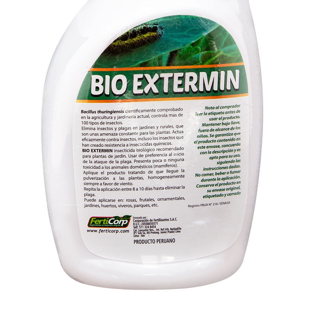 Insecticida Bio Extermin 1 litro - Promart