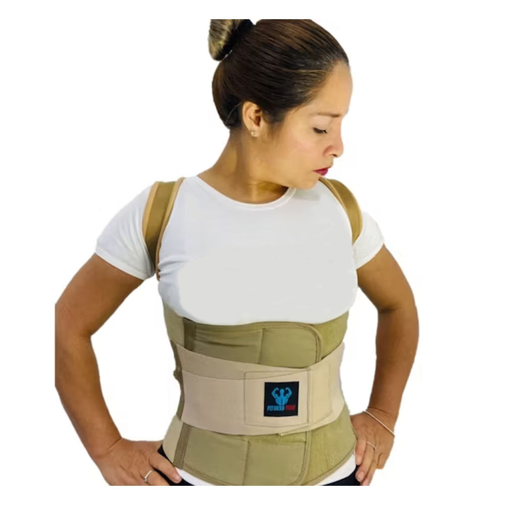 Faja Ortopédica Dorso Lumbar Corrector de Postura - Promart