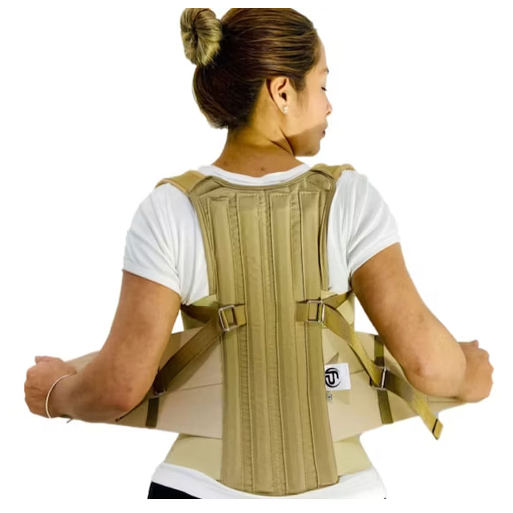 Faja Ortopédica Dorso Lumbar Corrector de Postura - Promart