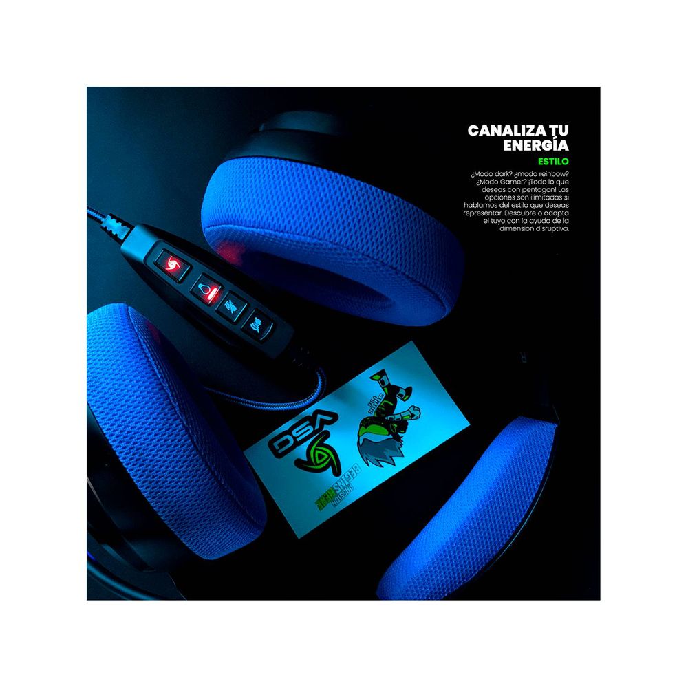 Audífono VSG Pentagon Azul - Promart