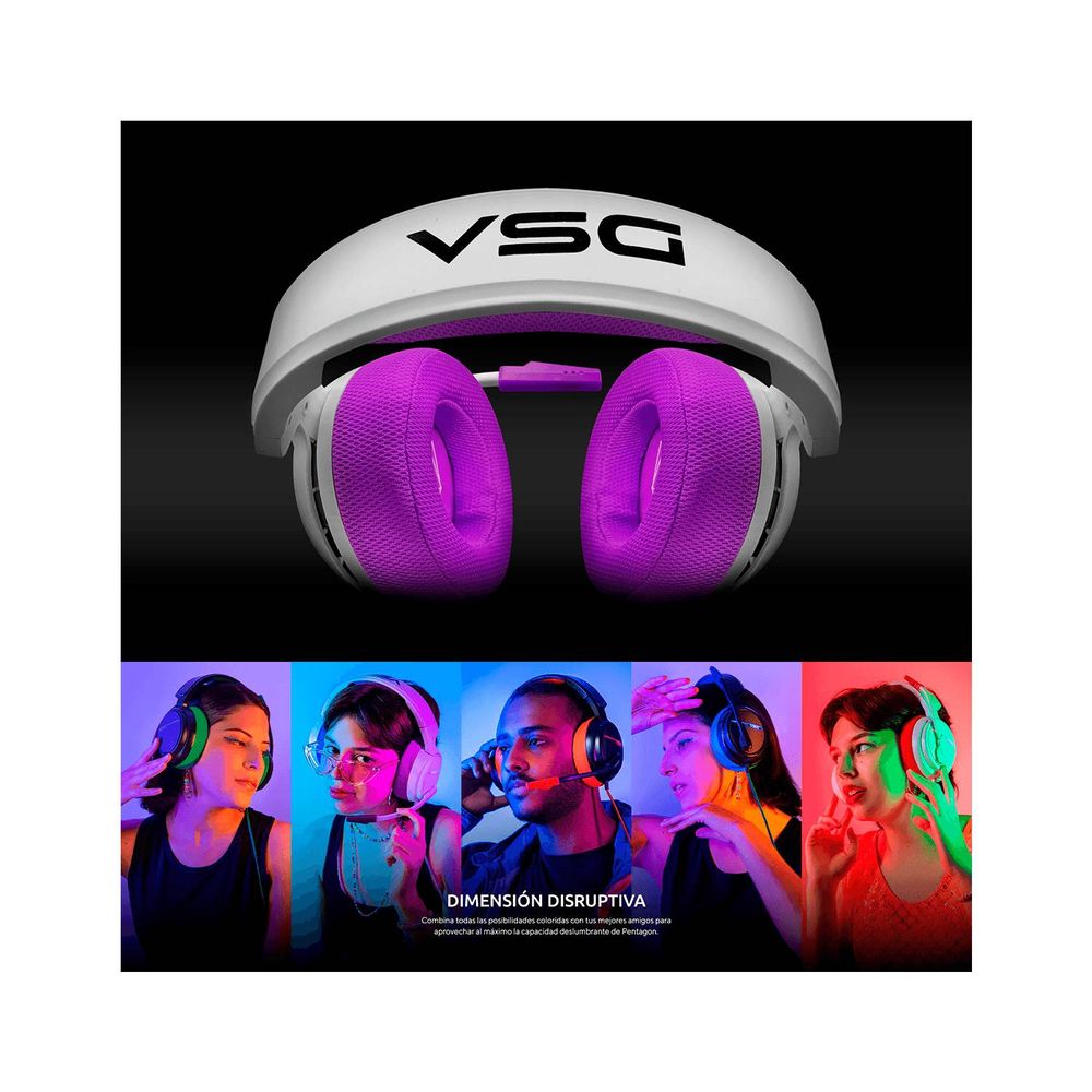 Audífono VSG Pentagon Púrpura - Promart