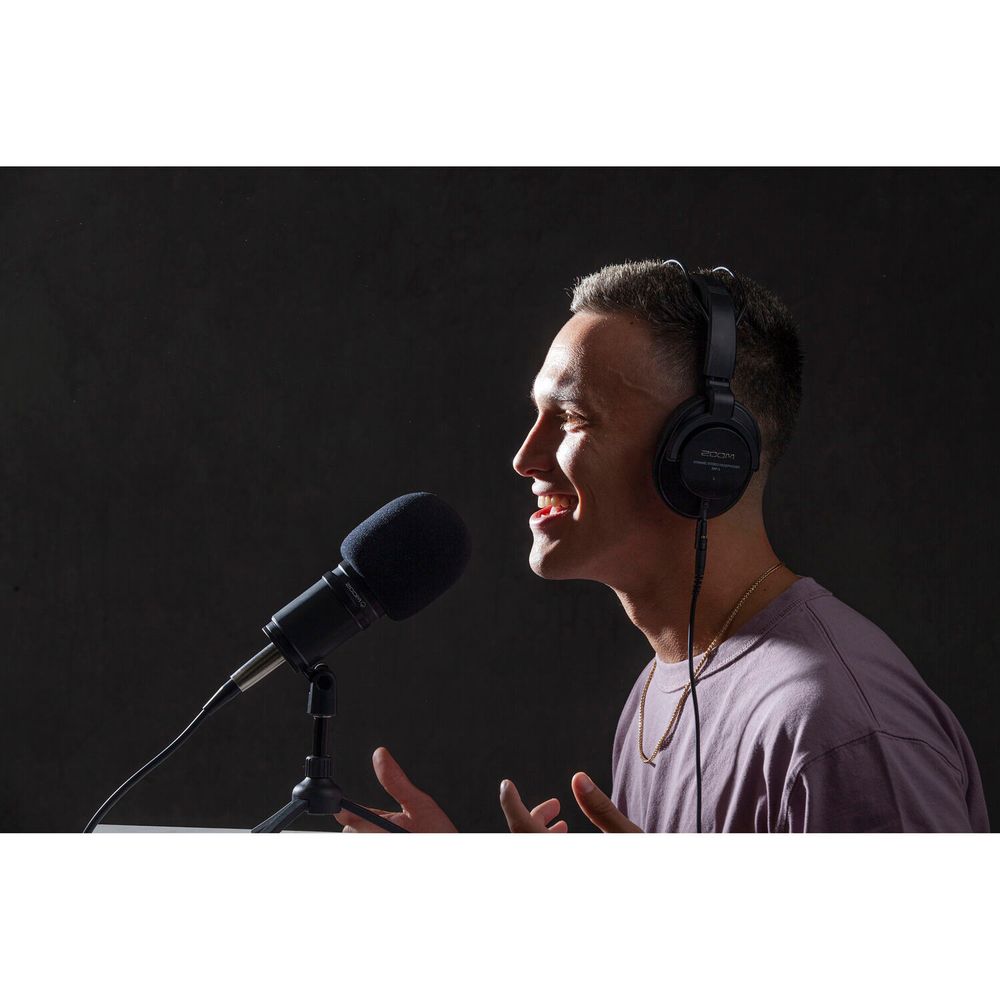 Kit de Micrófonos para Podcast Zoom Zdm 1 de 2 Personas con Auriculares ...