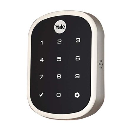 Cerradura digital Yale para puerta YRD256 Acero Negro - Promart