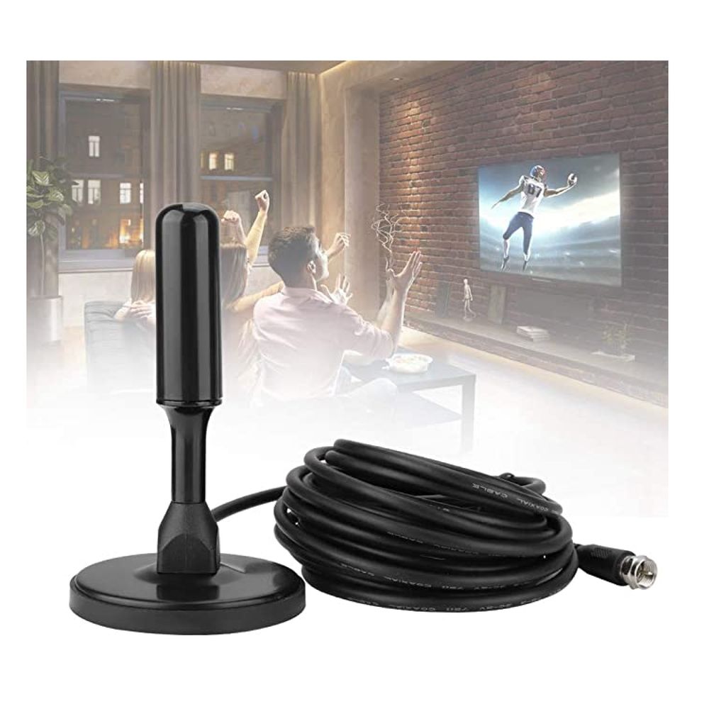 Antena de televisión Señal HDTV-1 digital HD Con Base de Iman - Promart