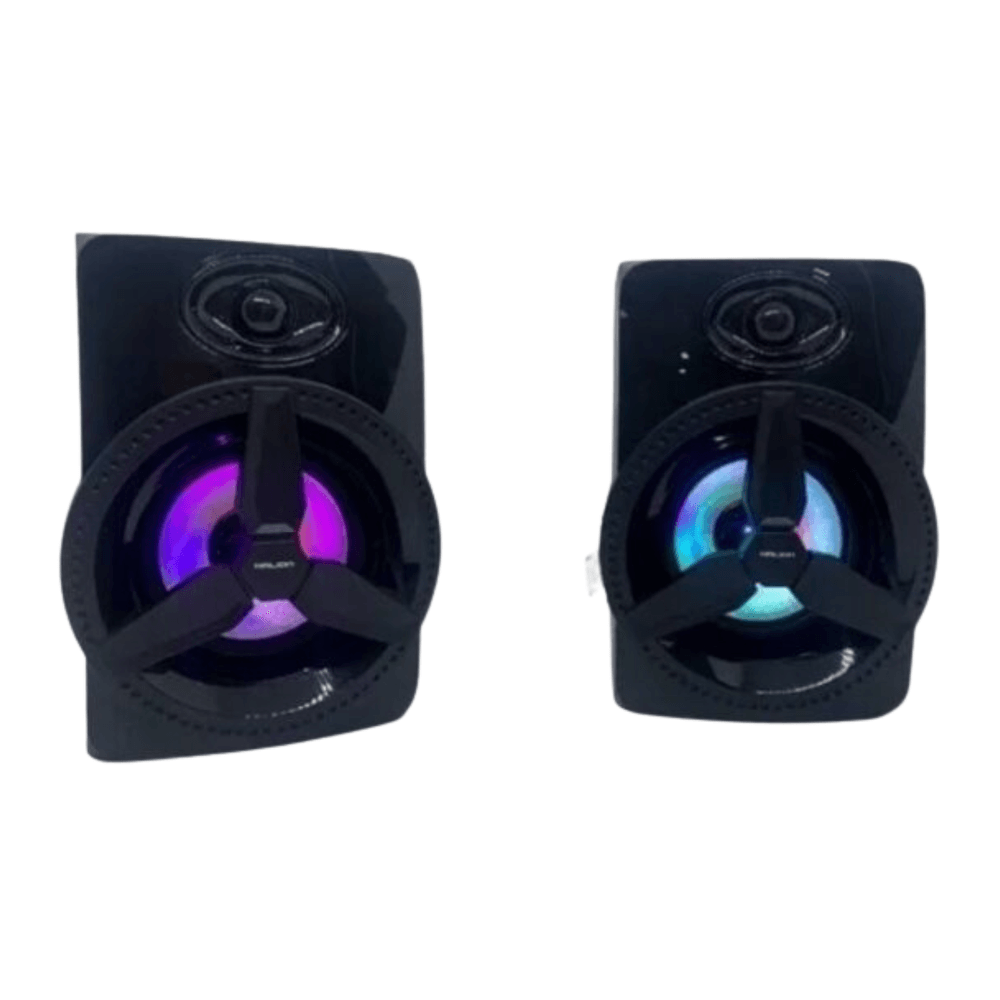 Parlante 2.0 Gamer Usb Con Luz Rgb Halion Ha-S263 - Promart