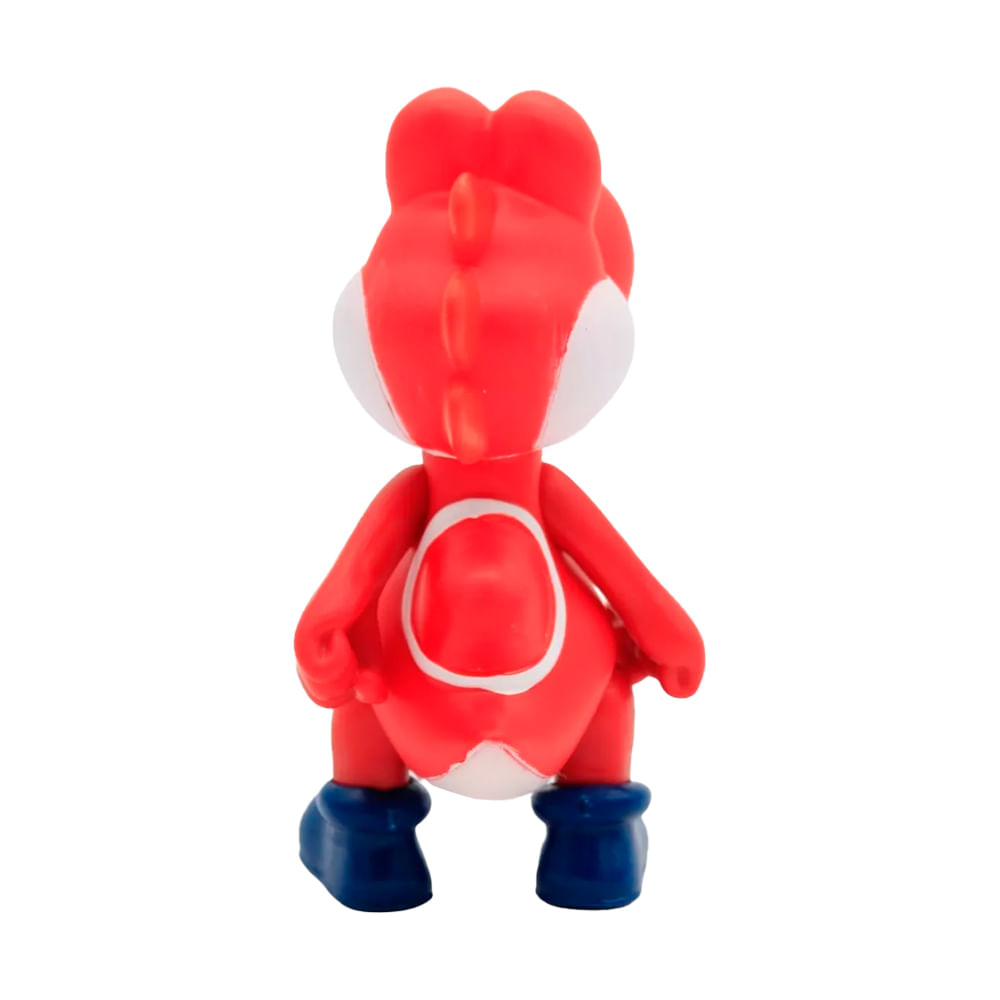 Muñeco Super Mario - Figura Yoshi Rojo Colección 12 cm - Promart