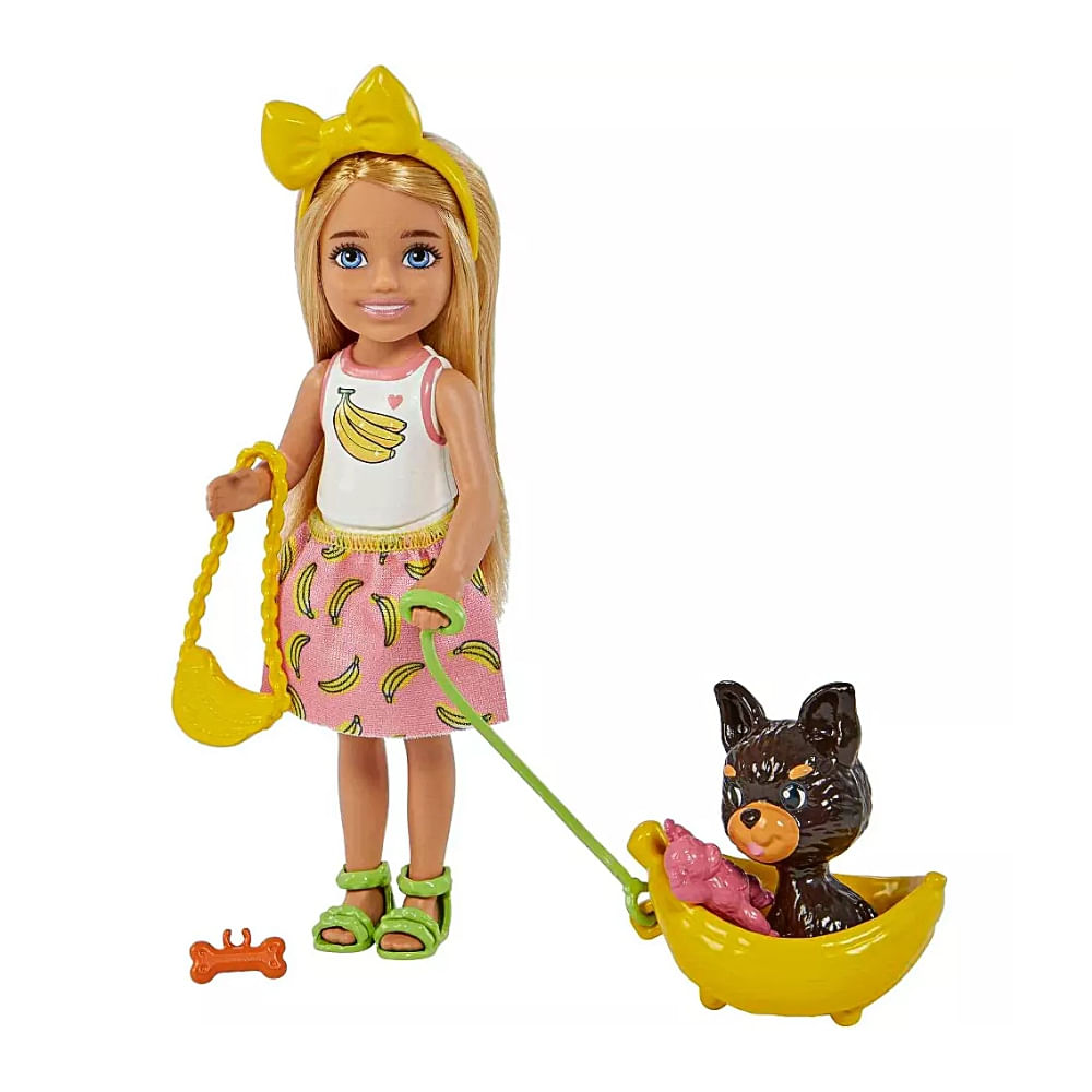 Muñeca Barbie Chelsea con Perrito - Promart