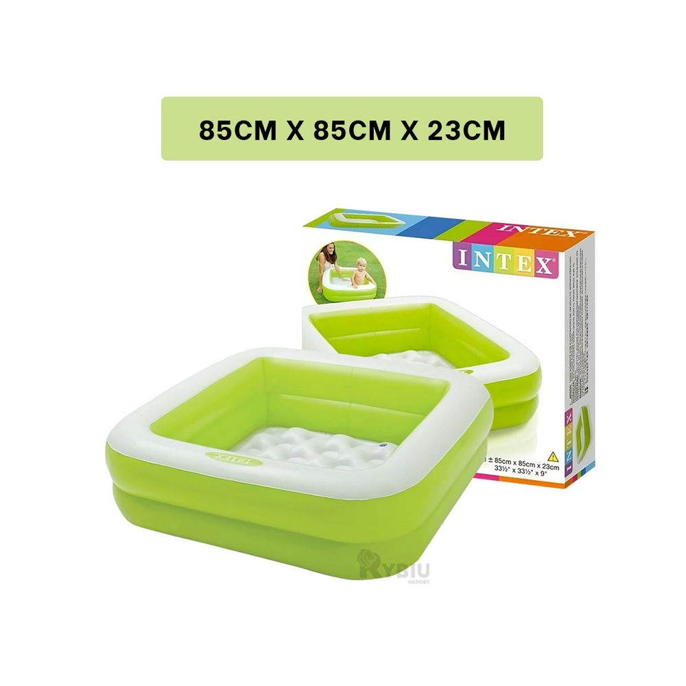 Intex Alberca con Base Acolchado Verde - Promart