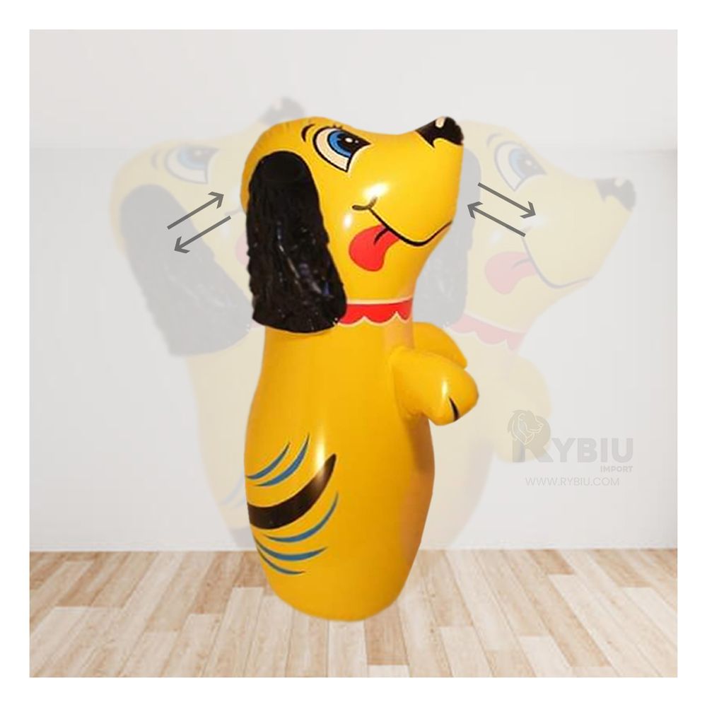 Animal Perrito Porfiado con Base - Promart